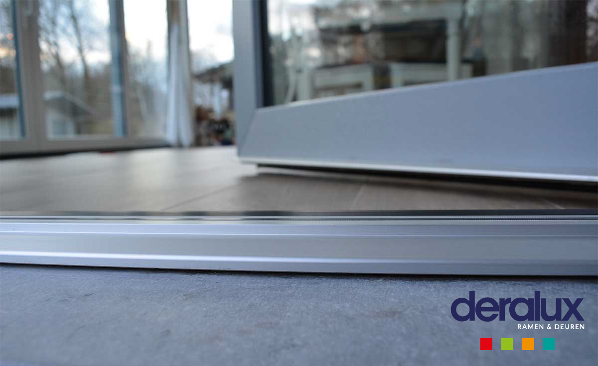 Deuren: tocht vermijden met Schüco Low Step | Deralux